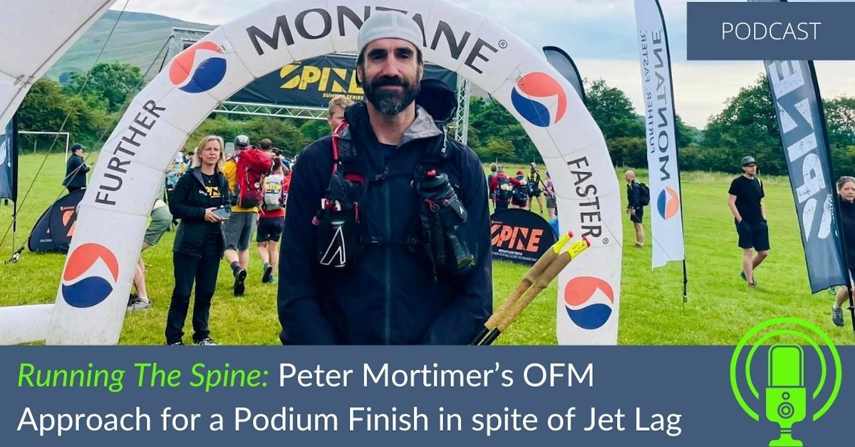 Peter Mortimer’s OFM Approach for a Podium Finish in spite of Jet Lag